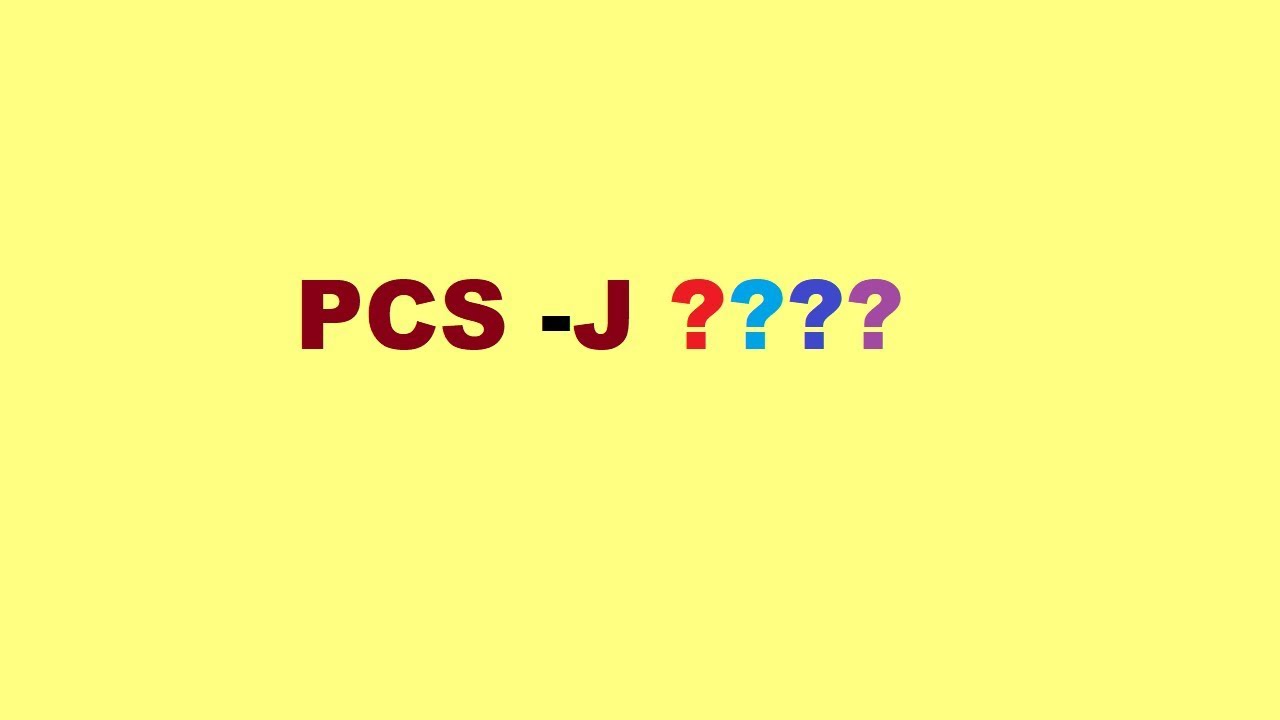 Basic knowledge about PCS J and its syllabus in hindi - YouTube