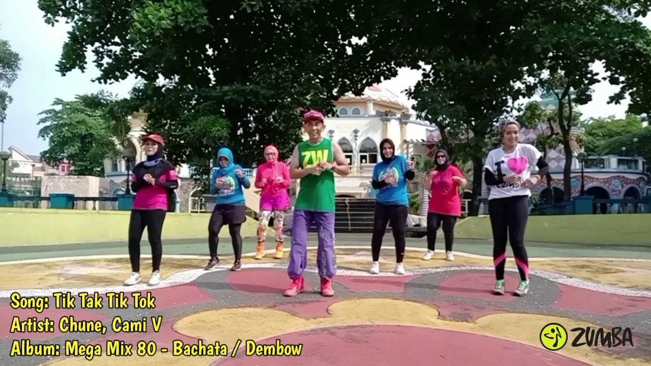 Tik Tak Tik Tok (Chune, Cami V) - Zumba Routine (ZIN Arief) - YouTube