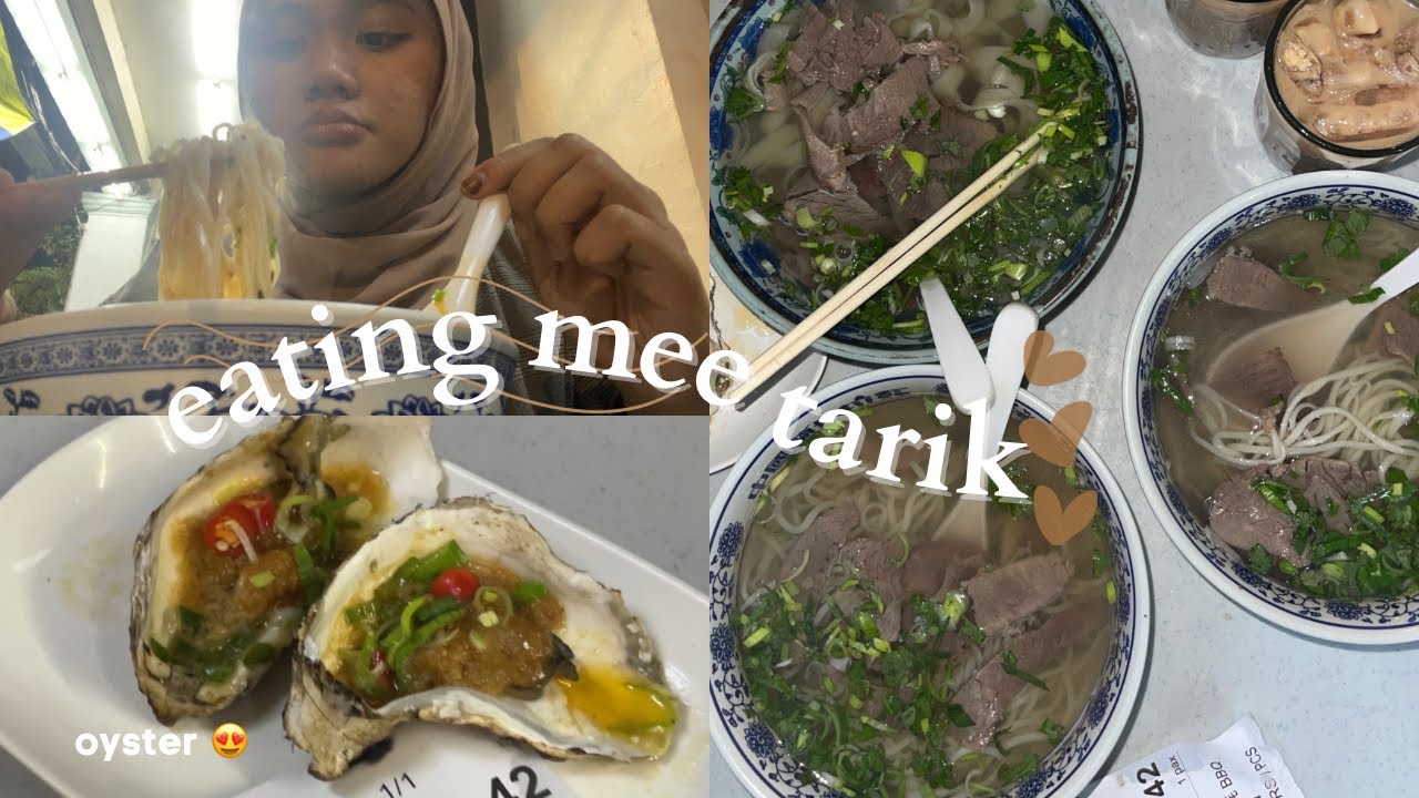eating mee tarik @ pasar seni for the first time ⋆ ˚｡⋆୨୧˚⋆ - YouTube