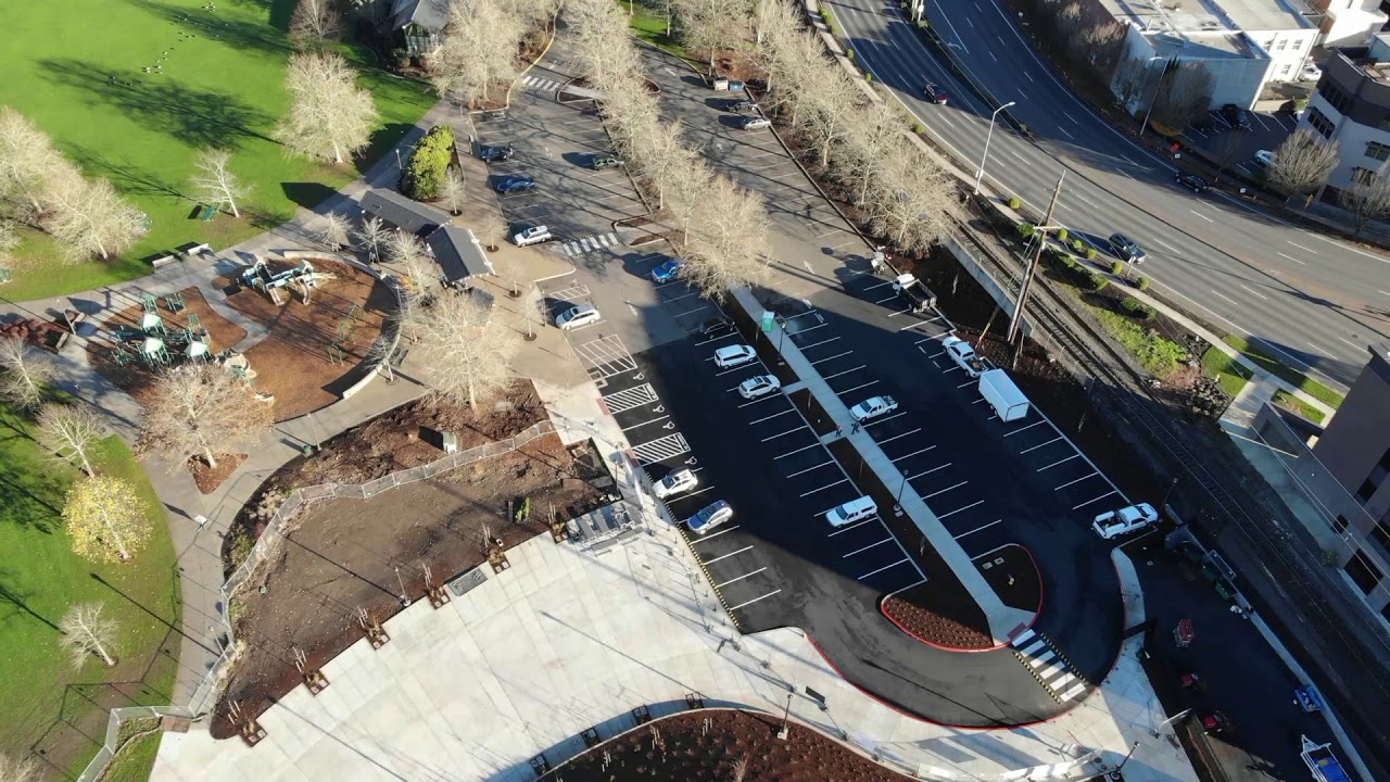 Riverfront Park Amphitheater Construction Reaches Milestone - YouTube