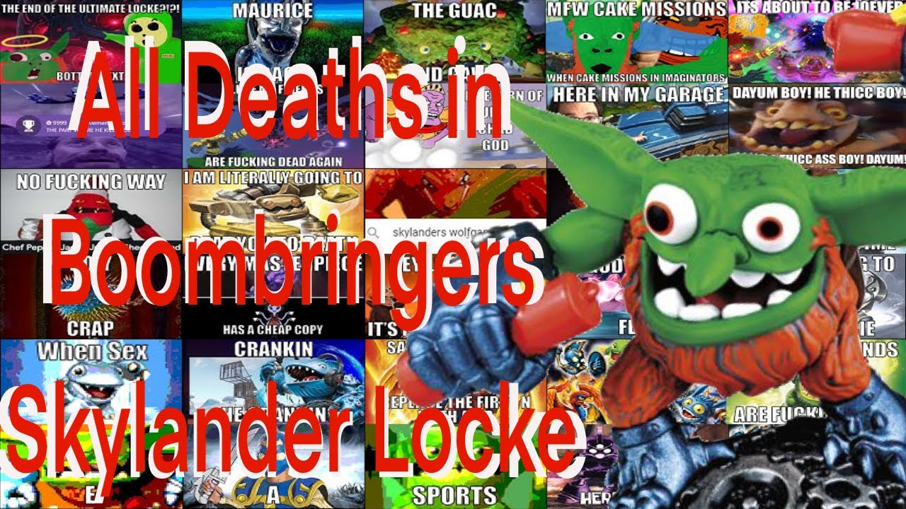 Every Skylander Death in Boombringer’s Skylander Locke - YouTube