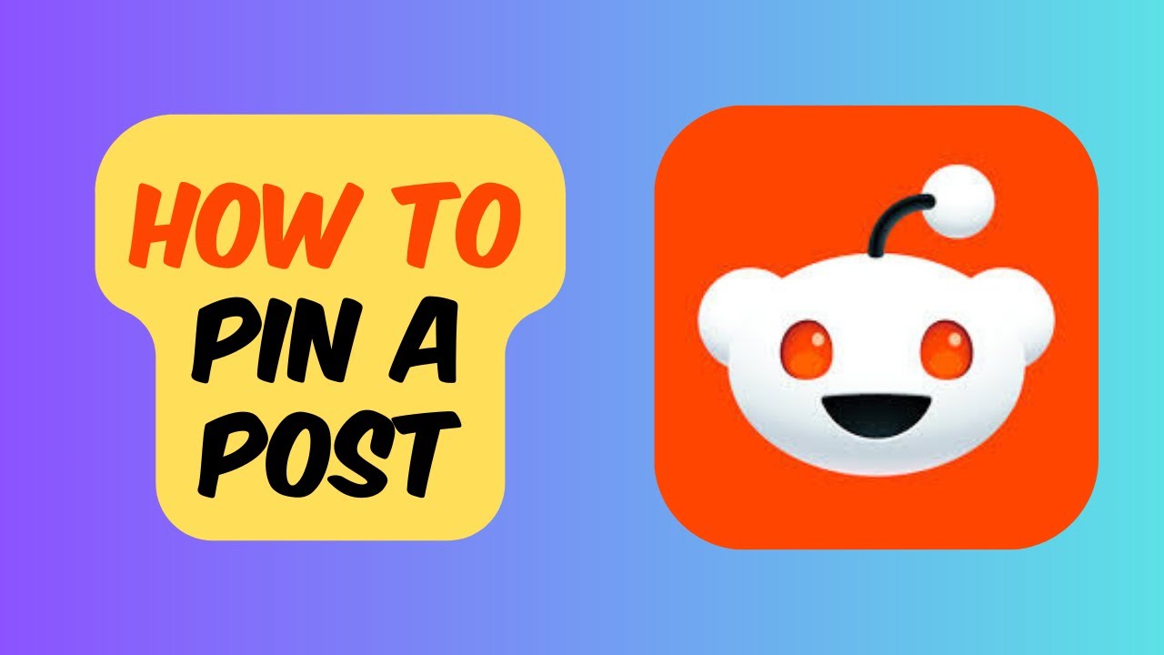 How To Pin A Post | Reddit - YouTube