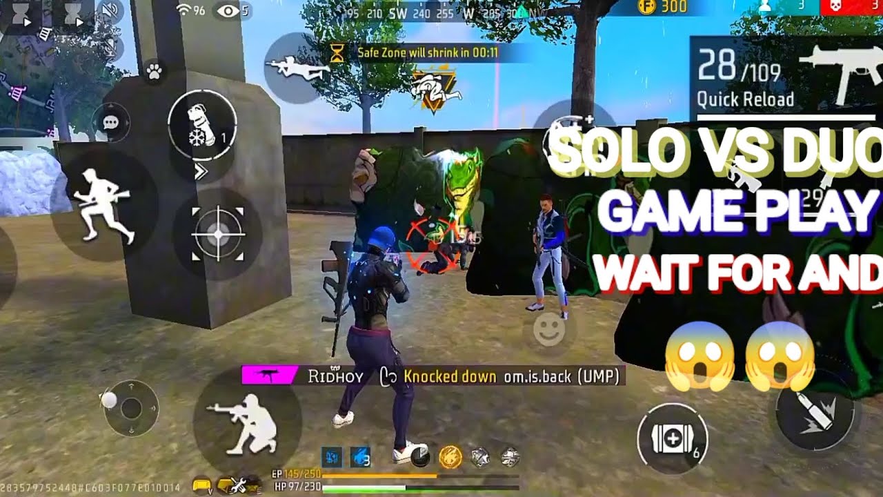 SOLO VS DUO GAME PLAY FACTORY WAIT FOR AND RIDOY GAMER🥵 - YouTube