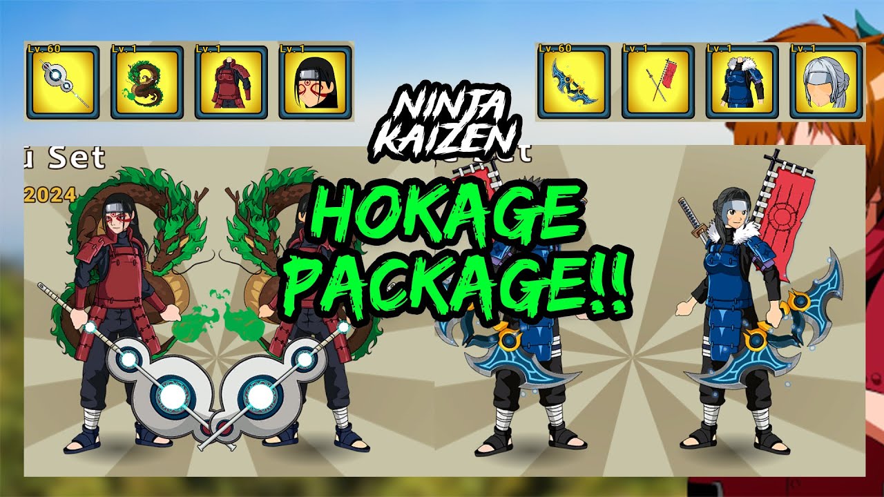 Ninja Kaizen - Review Hokage Package : Sennin Ryu Set & Suiton Sage Set ...