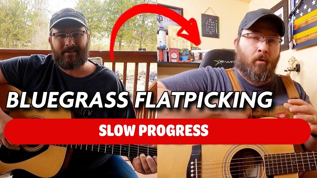 SLOW Beginner Flatpicking Guitar Progress - You WON’T Believe How Far I ...