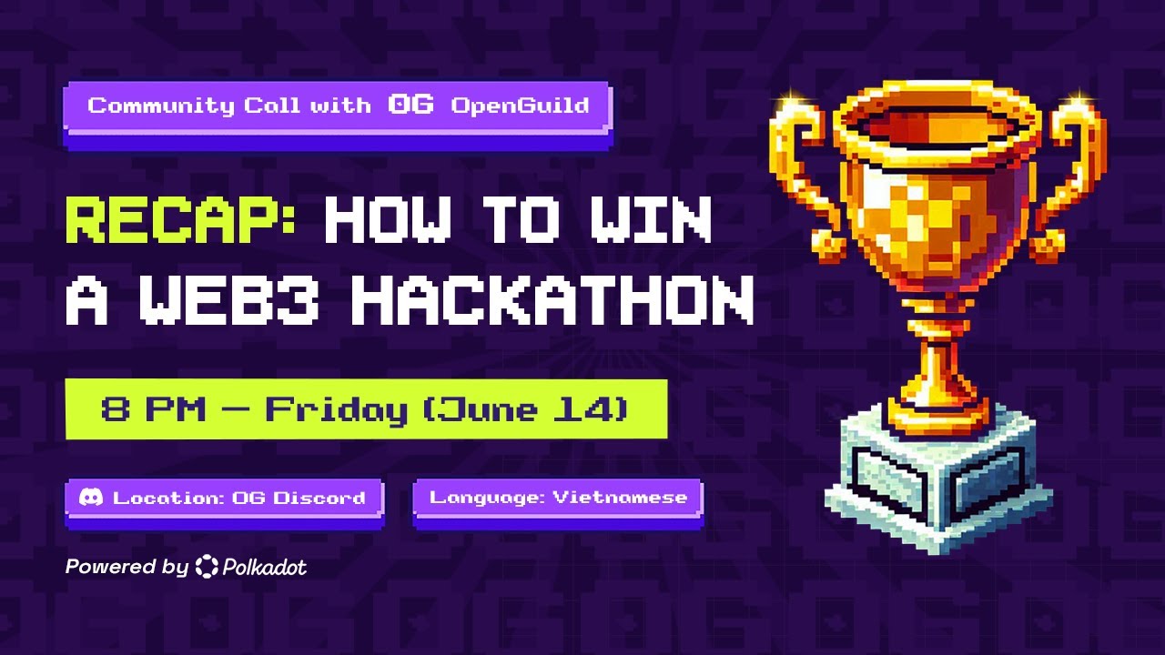 Community Call #13 | How to win a Web3 hackathon? - YouTube