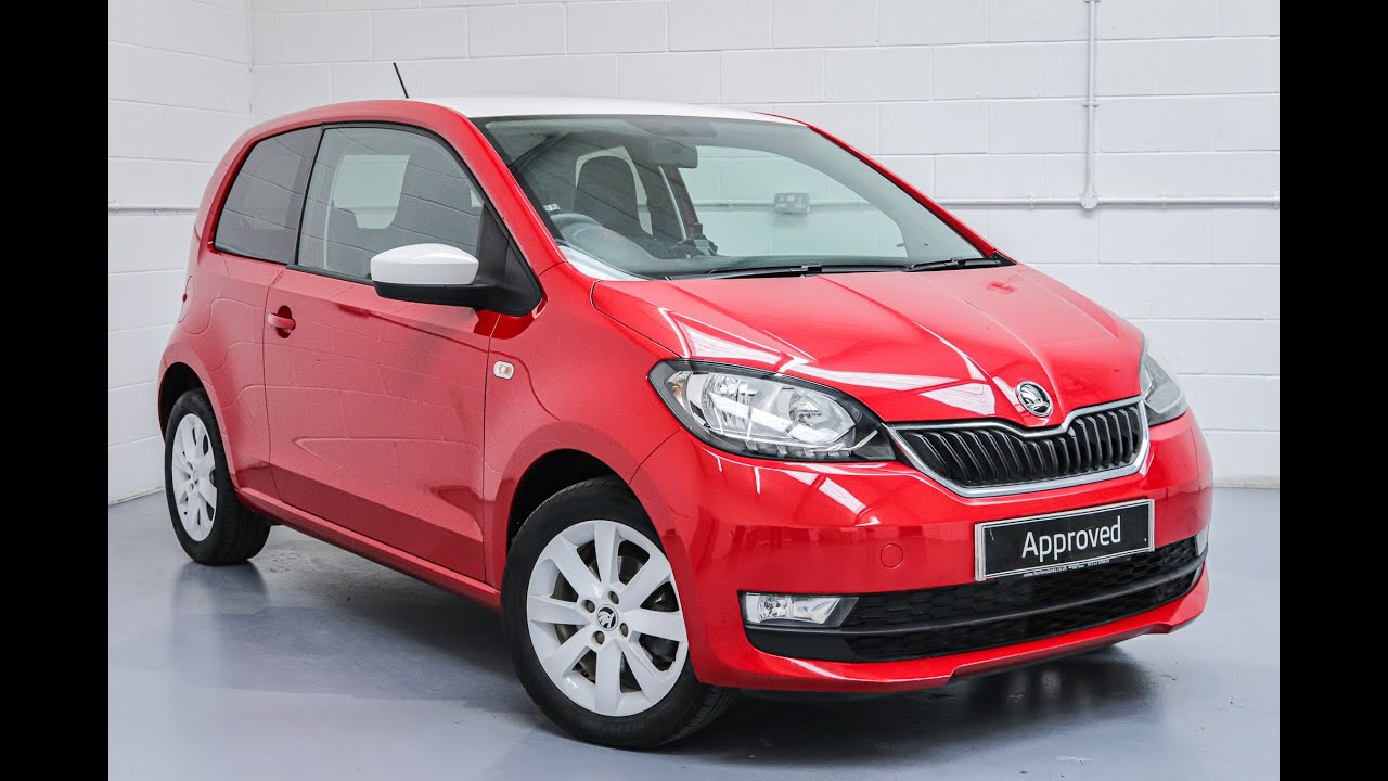 2017 Citigo Colour edition Red + White - £5,990 - YouTube