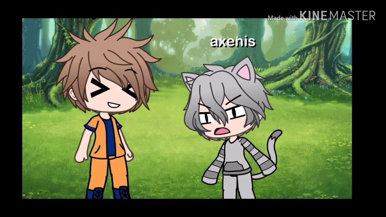 Axenix es enoja con jon23||gacha life|| - YouTube