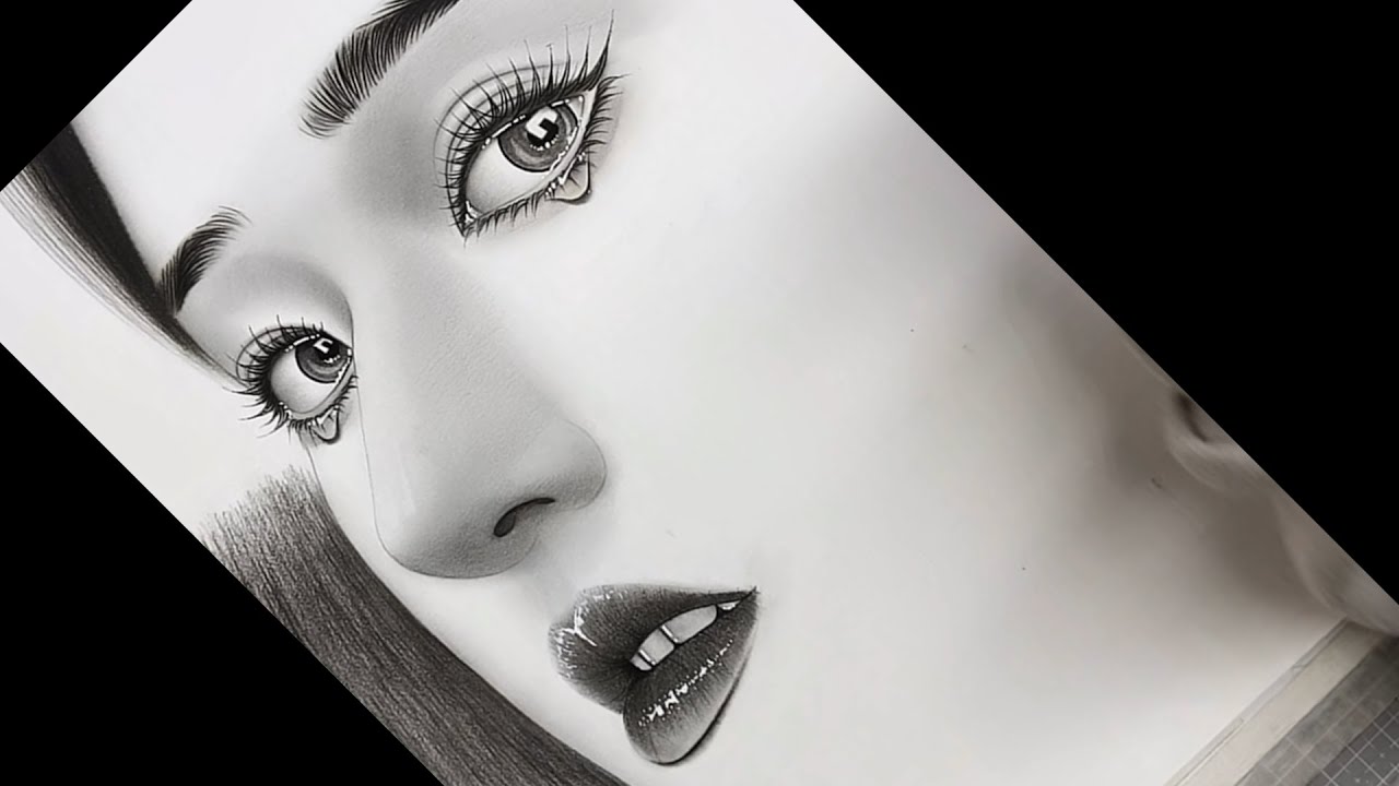 Learn to Draw Realistic Eye Teardrop Step by Step for Beginners (speed ...