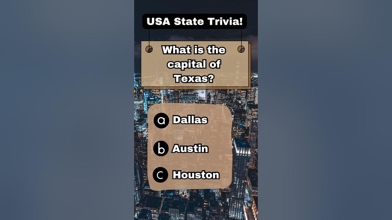 USA State Trivia! #trivia #quiz #facts #fyp #usa - YouTube