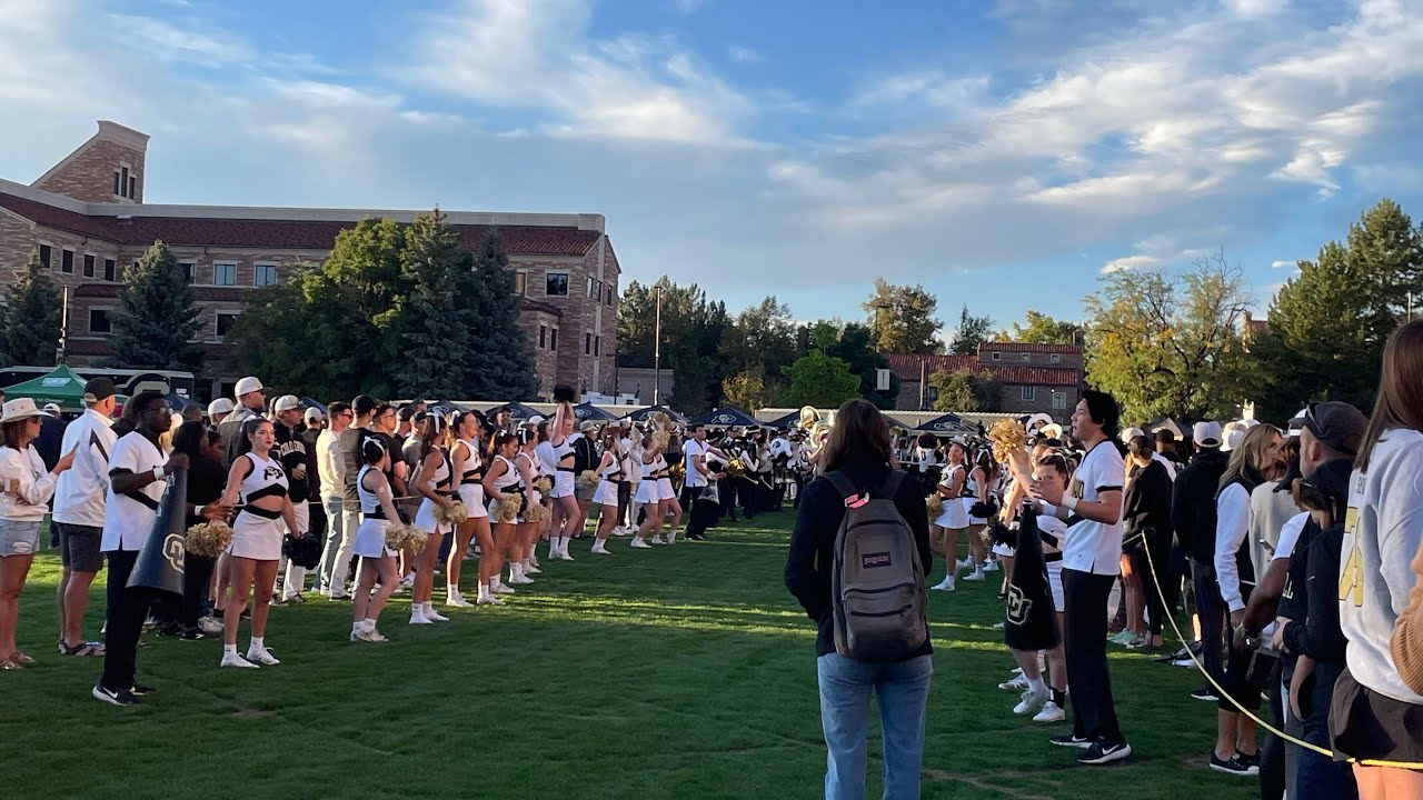 Live CU Buff Walk USC! - YouTube