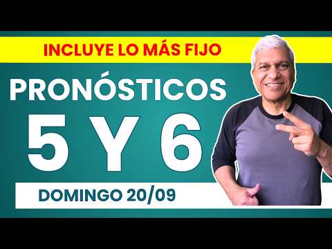 PRONÓSTICOS 5 y 6 - DOMINGO 20/09 - LA RINCONADA