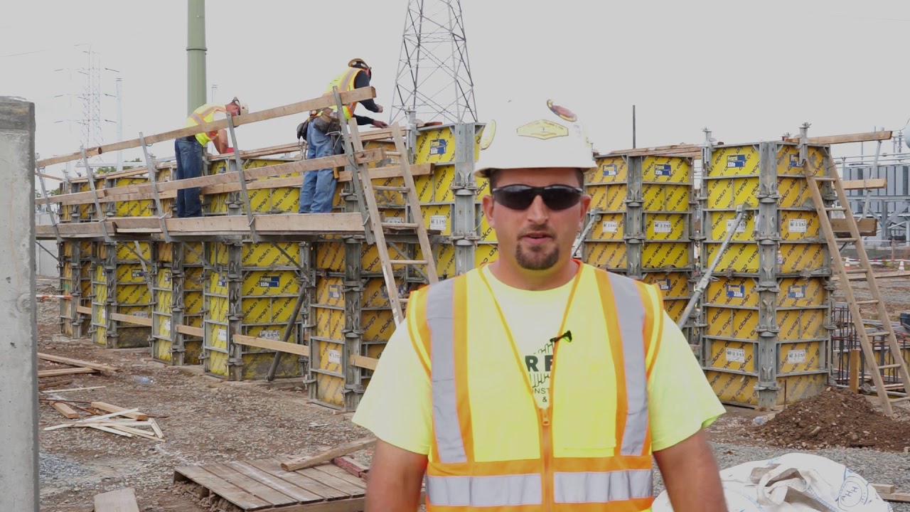 Doka's Frami Wall Formwork System is Even More Convenient to Use - YouTube