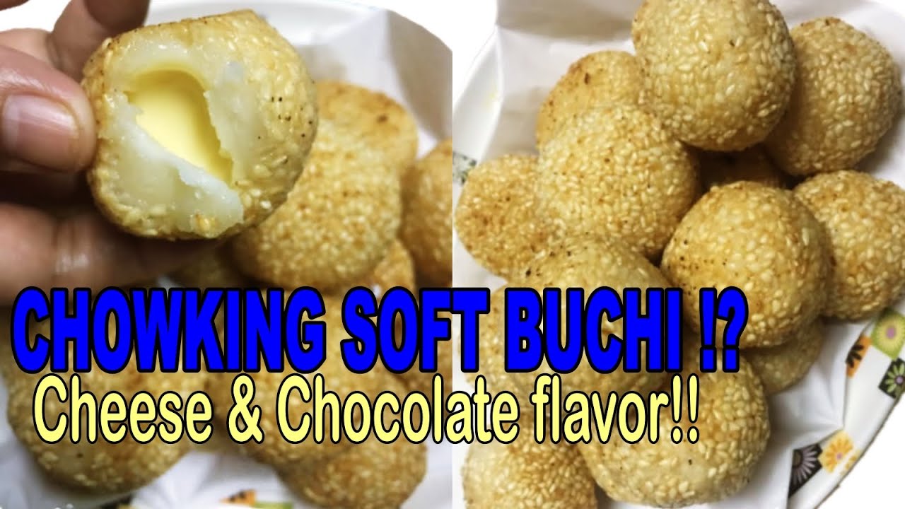 SOFT BUCHI ALA CHOWKING - CHEESE & CHOCOLATE FLAVOR | PHILIPPINES | Kimmy Santos Vlogs - YouTube