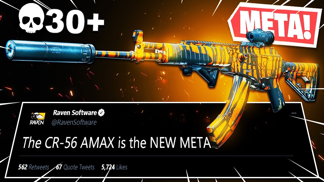 How to Make the AMAX OVERPOWERED!! 😲 (BEST CR-56 AMAX CLASS SETUP in ...