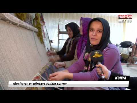 KOMEK halı ve kilim atölyesi gelir kapısı oldu
