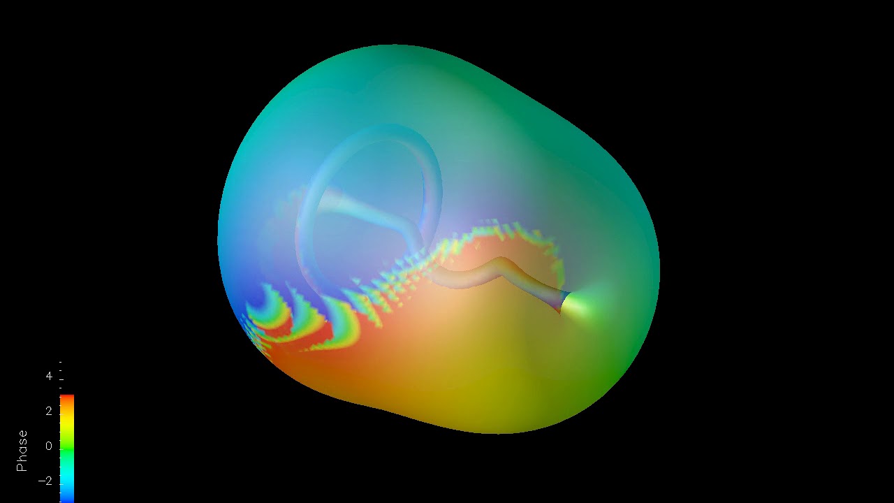 Long Apple vortex soliton - YouTube