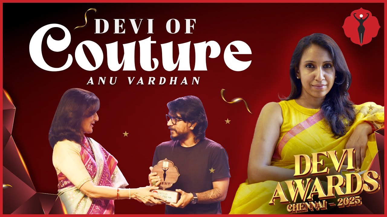 Anu Vardhan is a celebrated costume designer: Devi Awards 2025 - YouTube