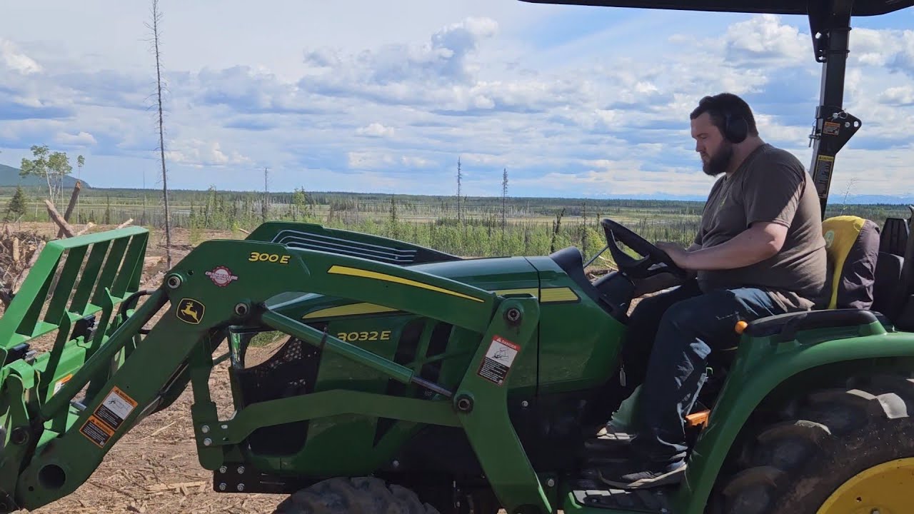 Alaska corn update. Planting potatoes? Just another day on the farm. - YouTube