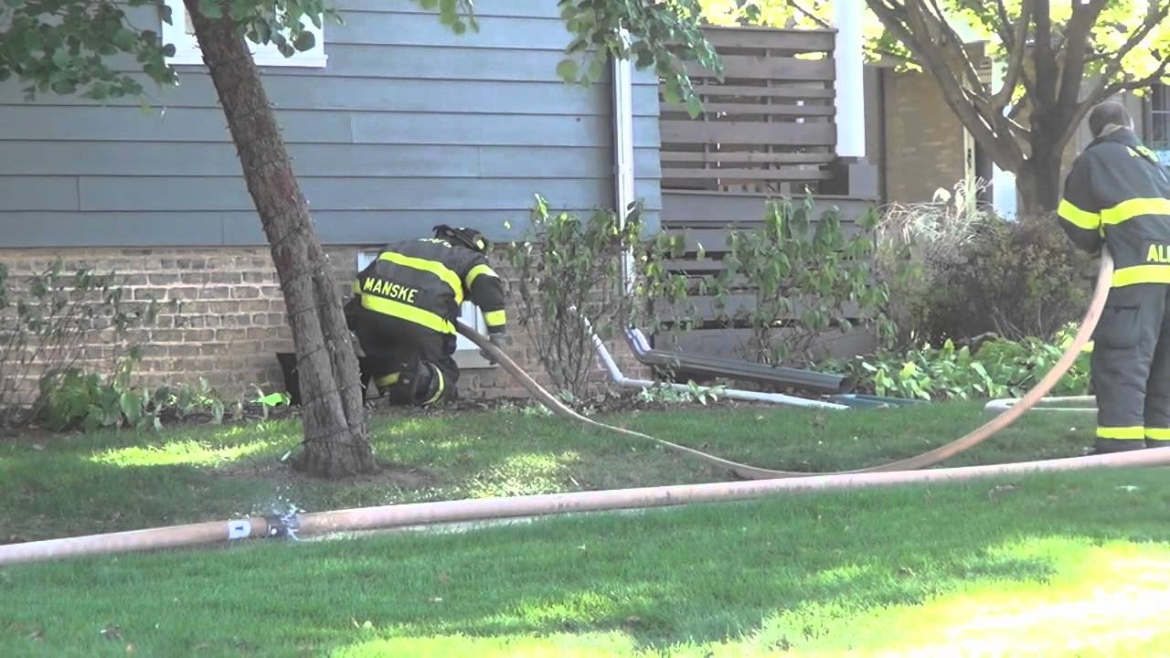 Basement Fire with Smoke Filling the House on North Highland Ave ...