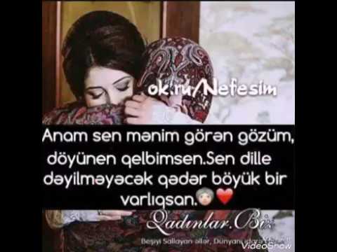 Ana mahnisi (dinlemeye deyer)