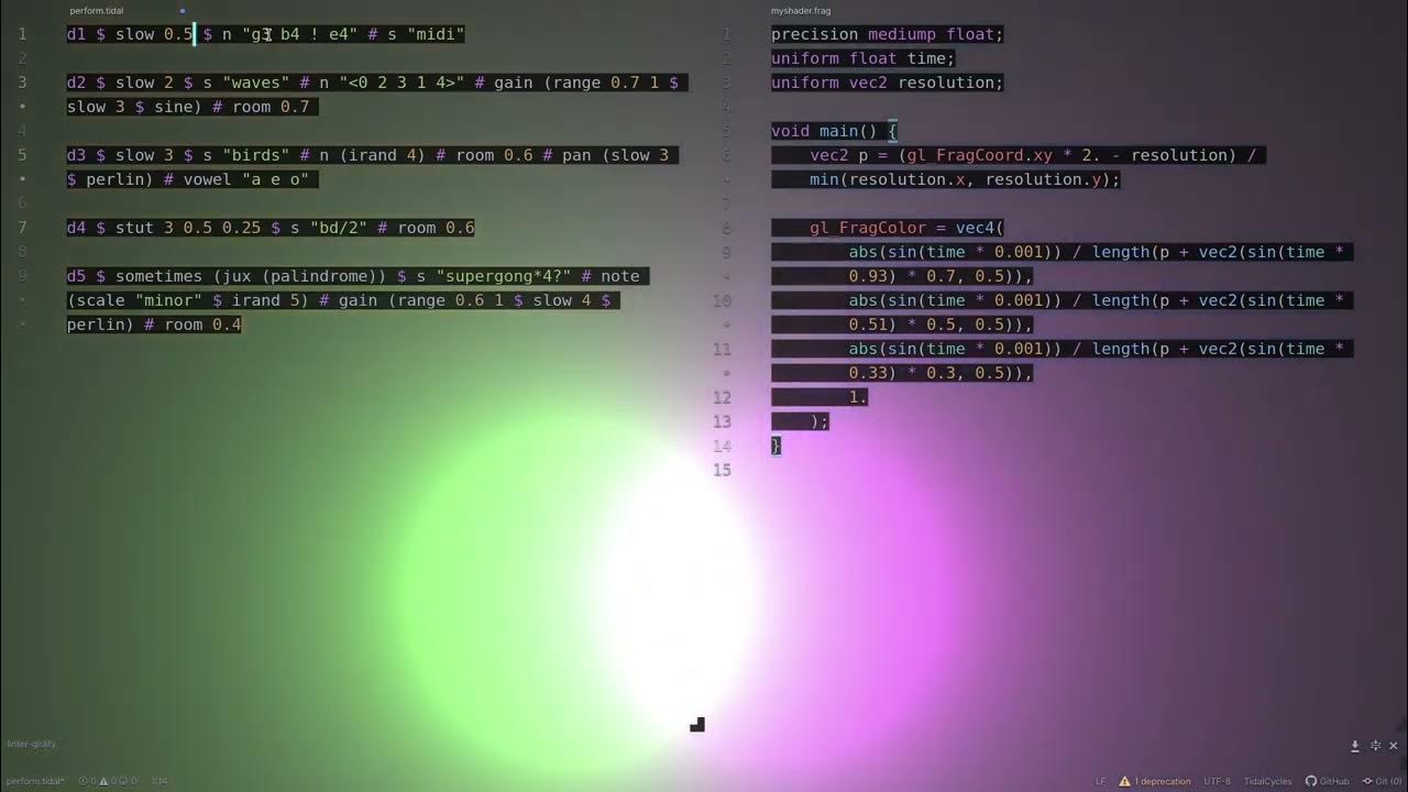 Chirping Circuits (Tidal Cycles, VEDA.js, & Behringer Neutron) - YouTube
