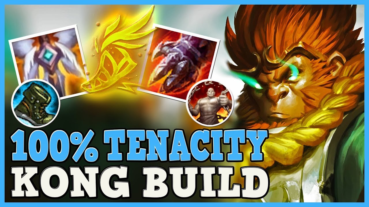 MAX TENACITY WUKONG BUILD! | 100% IMMUNE TO CC? (OFF-META BUILD ...