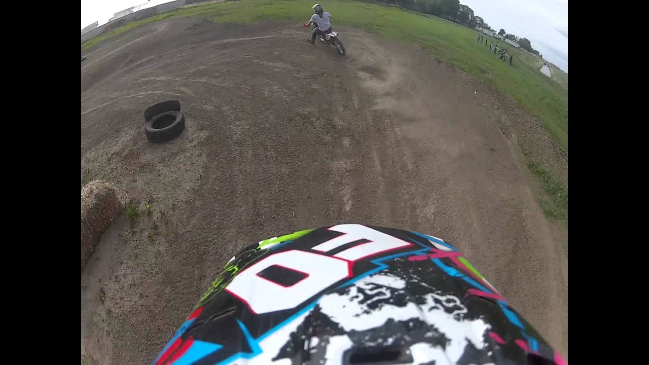 My mini supercross track - YouTube