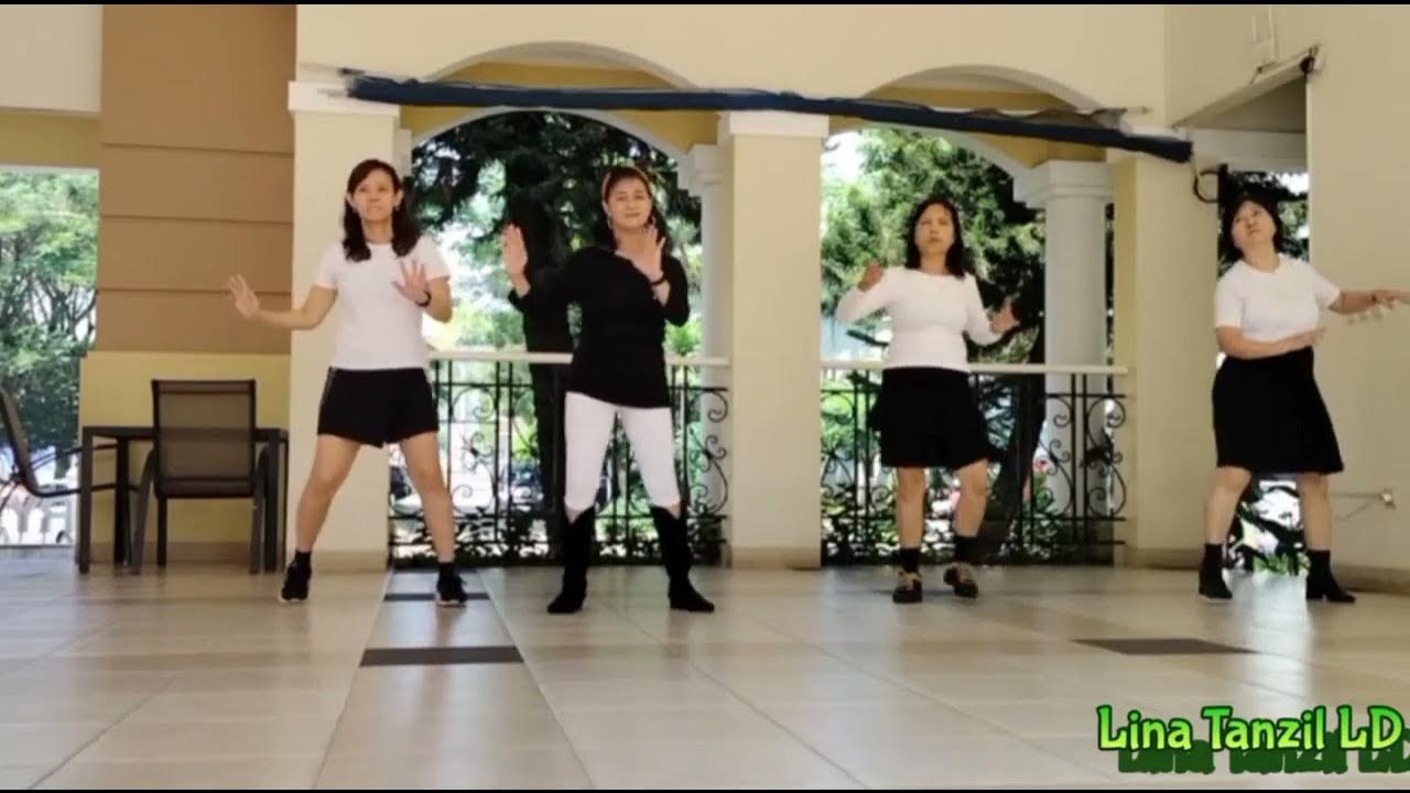 1.2.3.4.5.6.7.8 Line Dance (Demo: Lina Tanzil & Friends Beryl GS) 260623 - YouTube