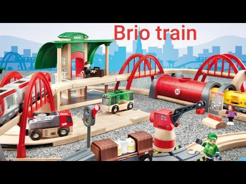 Brio world train for kids/wooden brio train play and fun #viral #fyp # ...
