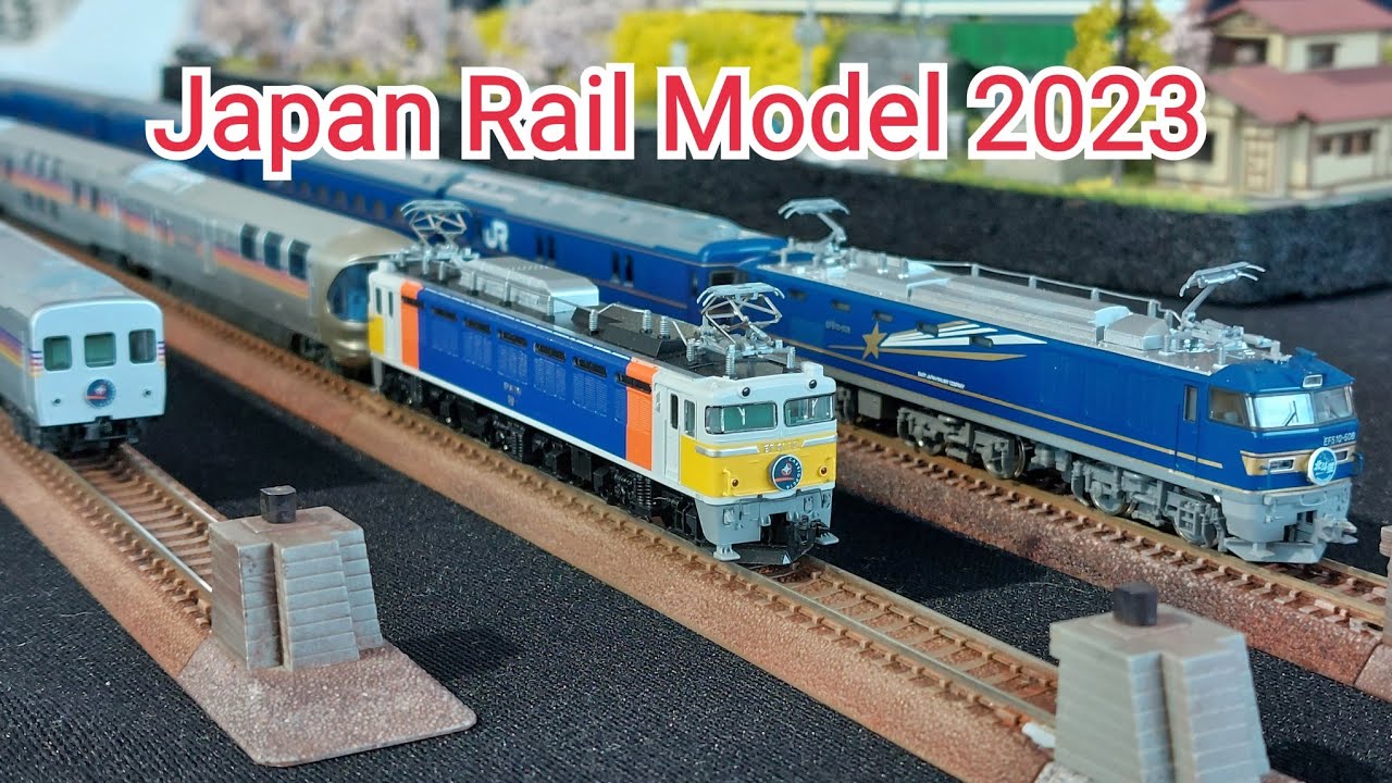 พาชมโมเดลรถไฟในงาน Japan Rail Model (JRM) 2023 - YouTube