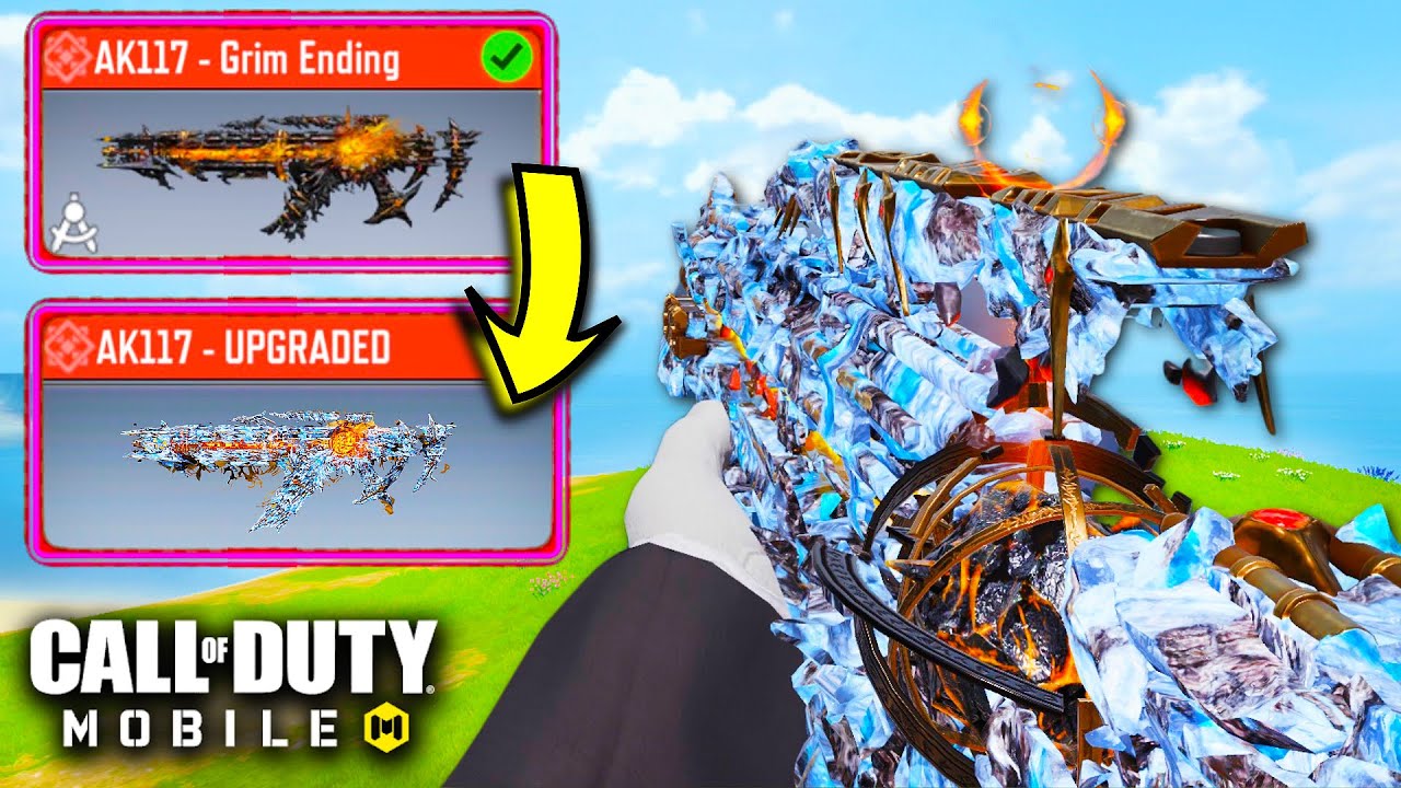 I UPGRADED THE MYTHIC AK117 😍 (COD MOBILE) - YouTube