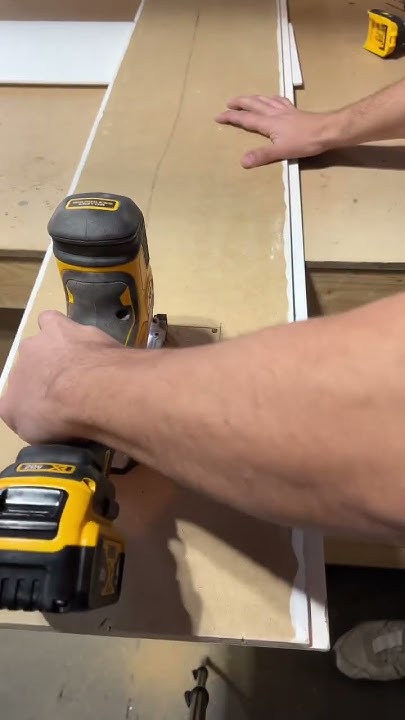 Best way to cut out for electrical boxes in shiplap. #diy #shiplap # ...