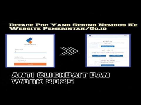 Deface Poc Yang Sering Masuk di Website Pemerintah/Go.id | Anti ClickBait | 2025-02-07 - YouTube