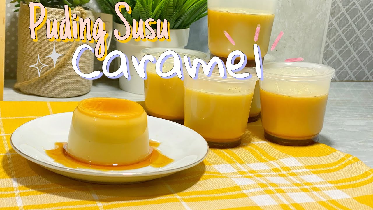 RESEP PUDING-SUSU CARAMEL,simpel,enak banget,cocok untuk takjil - YouTube