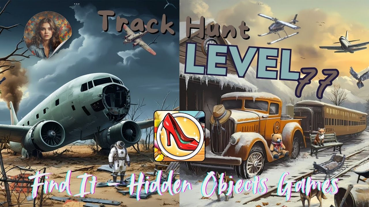 Find It - Hidden Objects Games - Track Hunt Level 77 - YouTube
