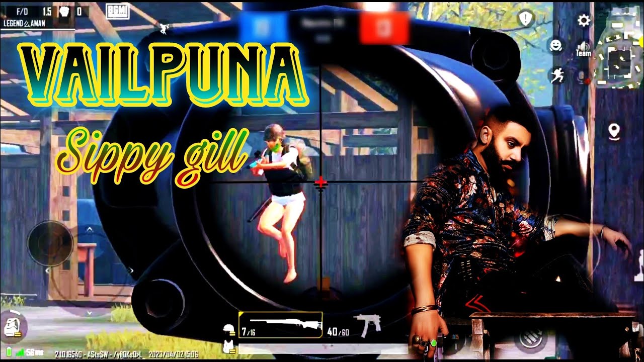 Vailpuna Sippy Gill Song Bgmi Tdm Editing #darkpubggaming #bgmi - YouTube