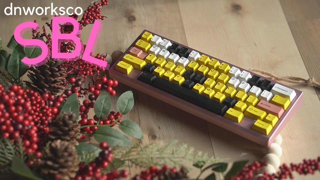 DN SBL Prototype Keyboard Typing Sound Test - YouTube