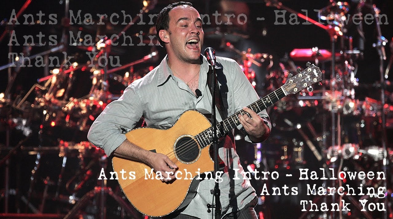 Dave Matthews Band - Ants Marching Intro Halloween - Ants Marching ...