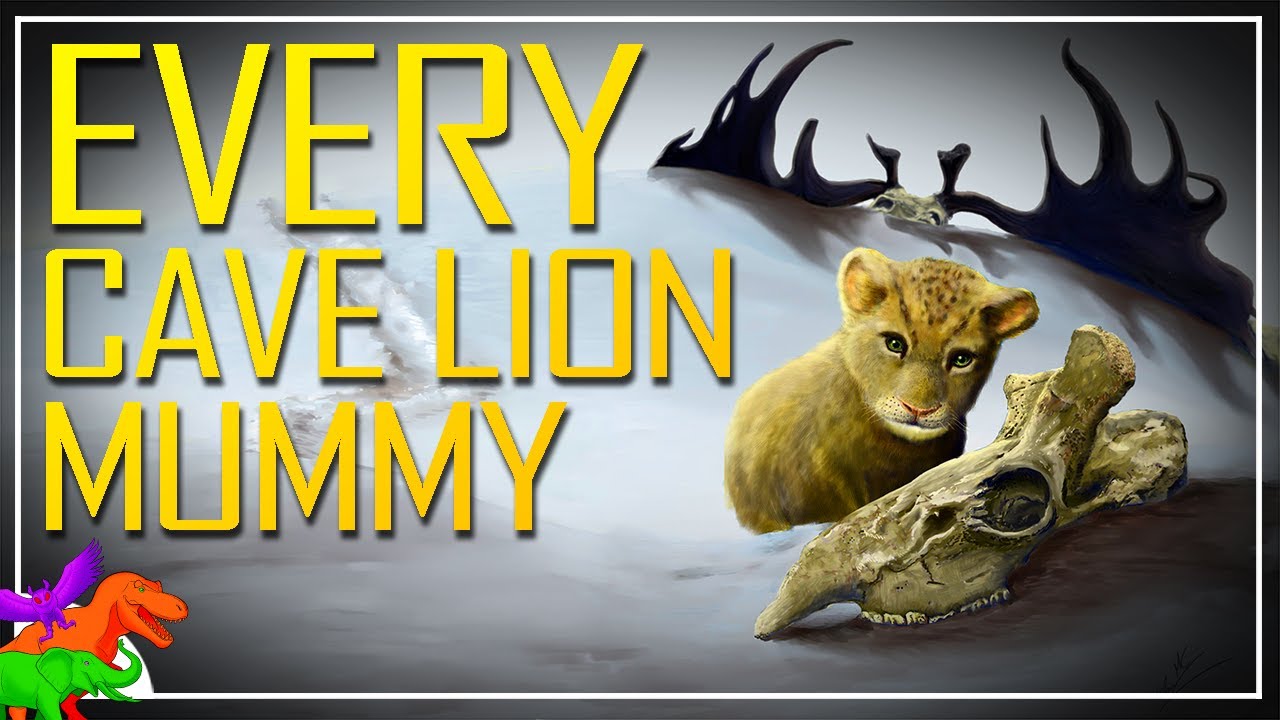 Every Extinct Animal Frozen In Ice - Cave Lions - YouTube