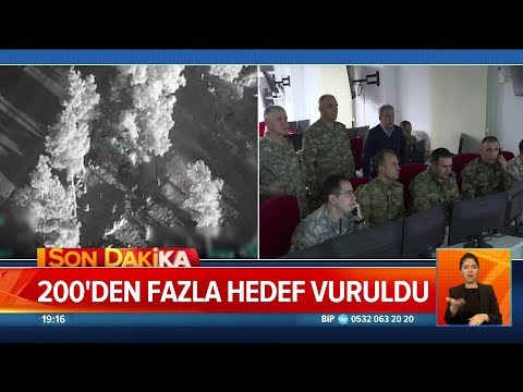 200'den fazla hedef vuruldu! - Atv Haber 28 Şubat 2020