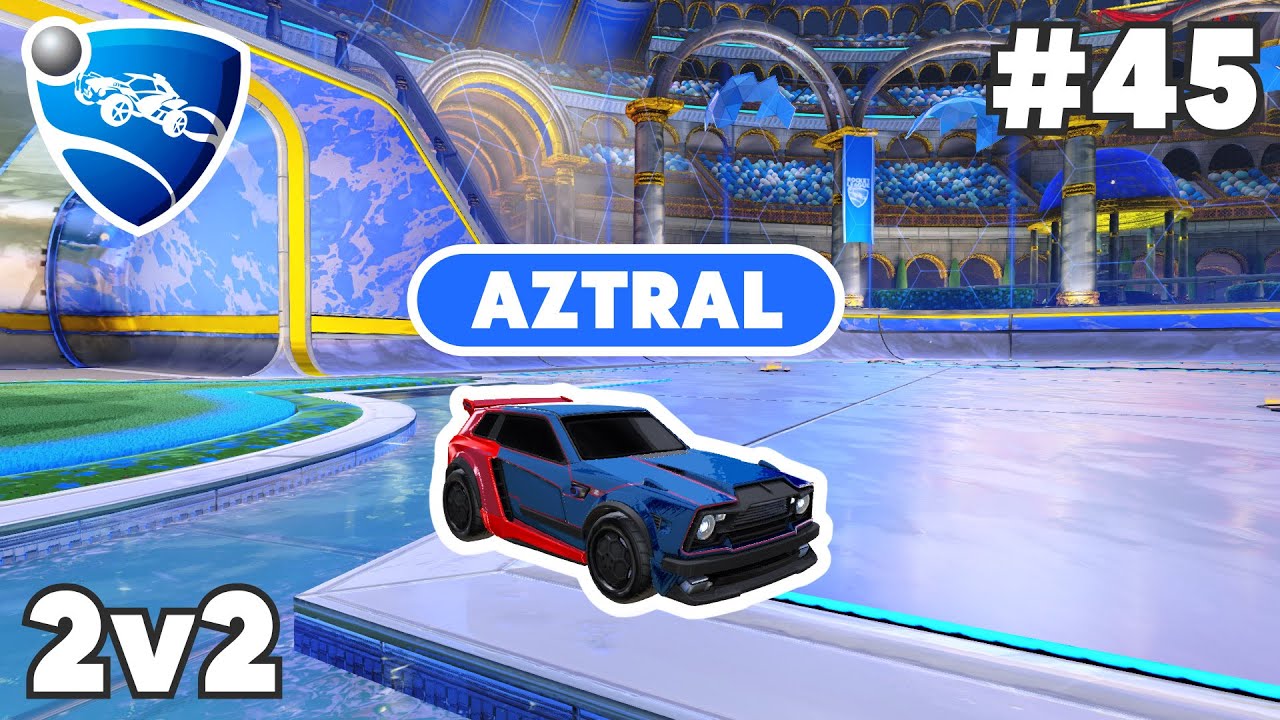 AztraL Ranked 2v2 PRO Replay #45 - Rocket League Replays - YouTube