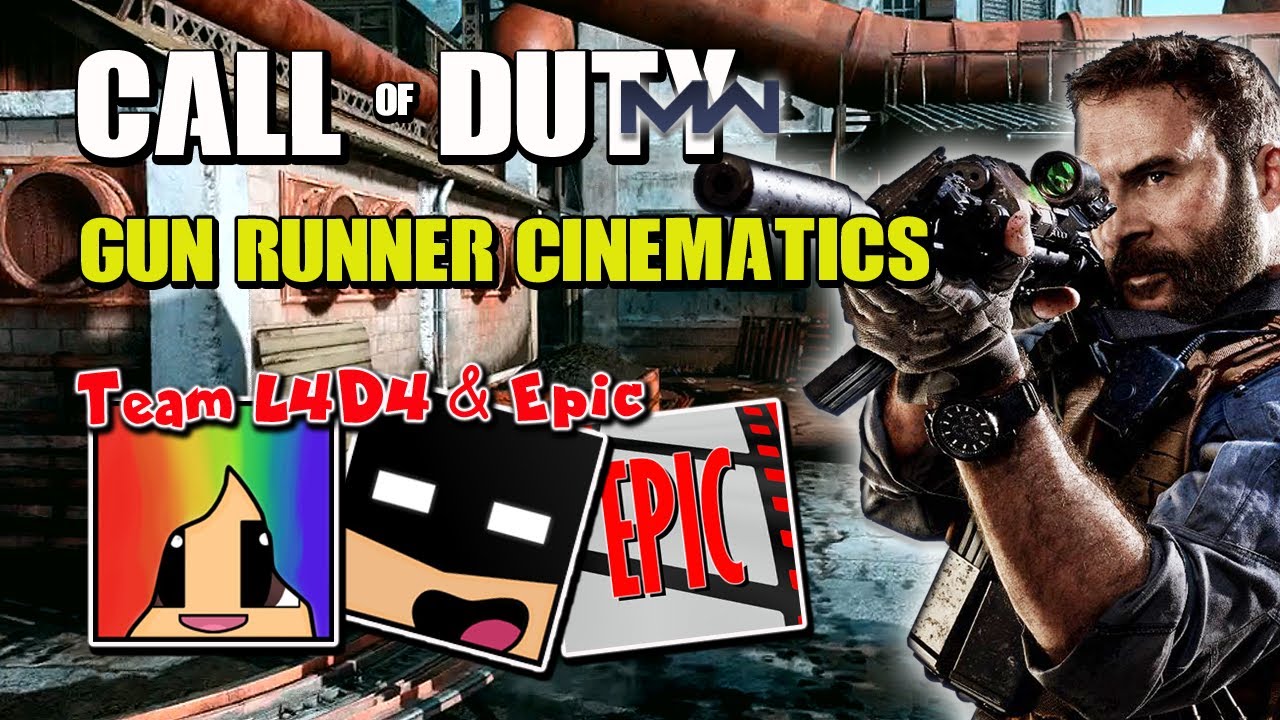 Call Of Duty Modern Warfare - Gun Runner Cinematic Pack - YouTube