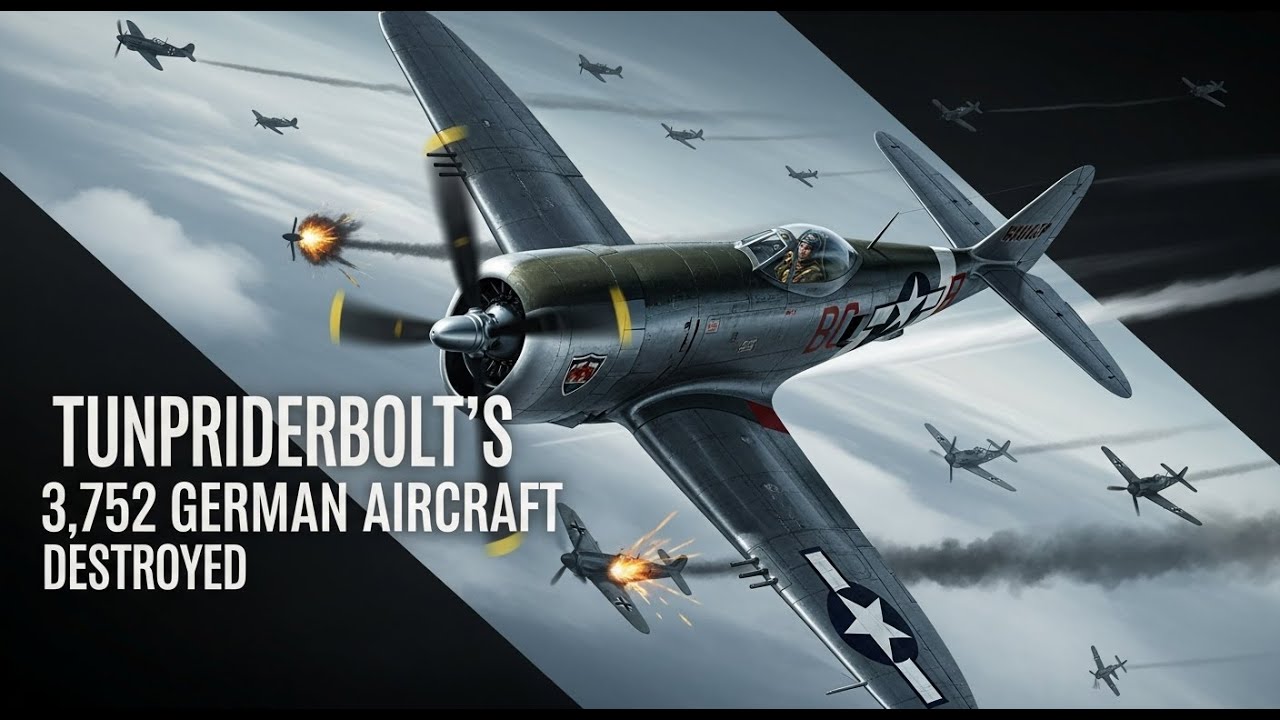 Luftwaffe Called P-47 Pilots Cowards For This Tactic — Until 3,752 ...