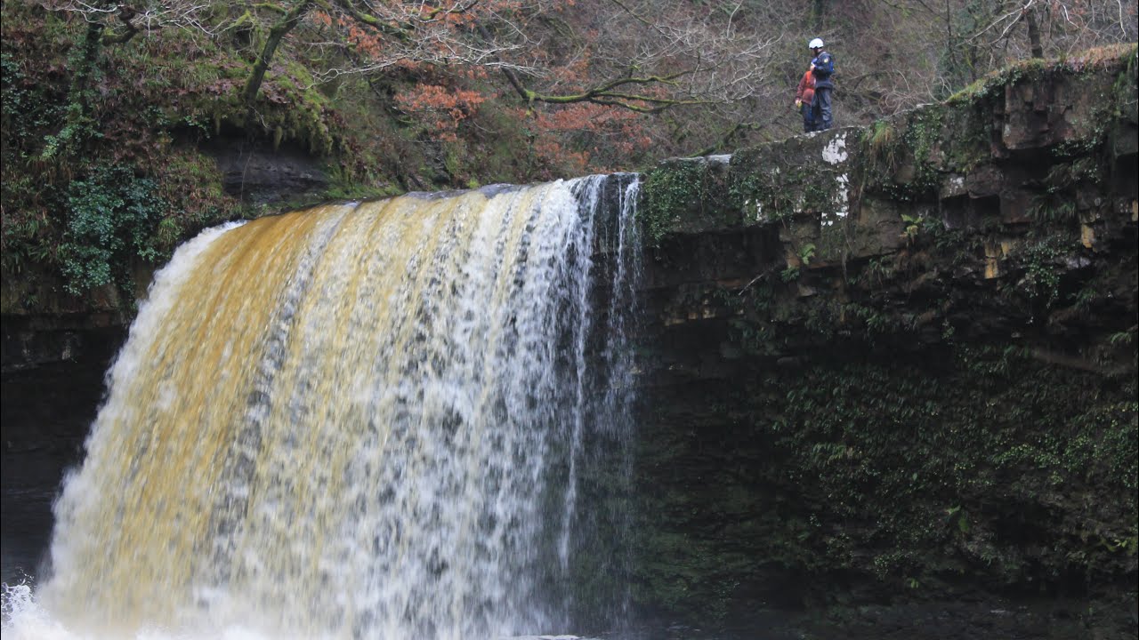 Nedd Fechan & Lady Falls | Waterfall Country Kayaking 2024 - YouTube
