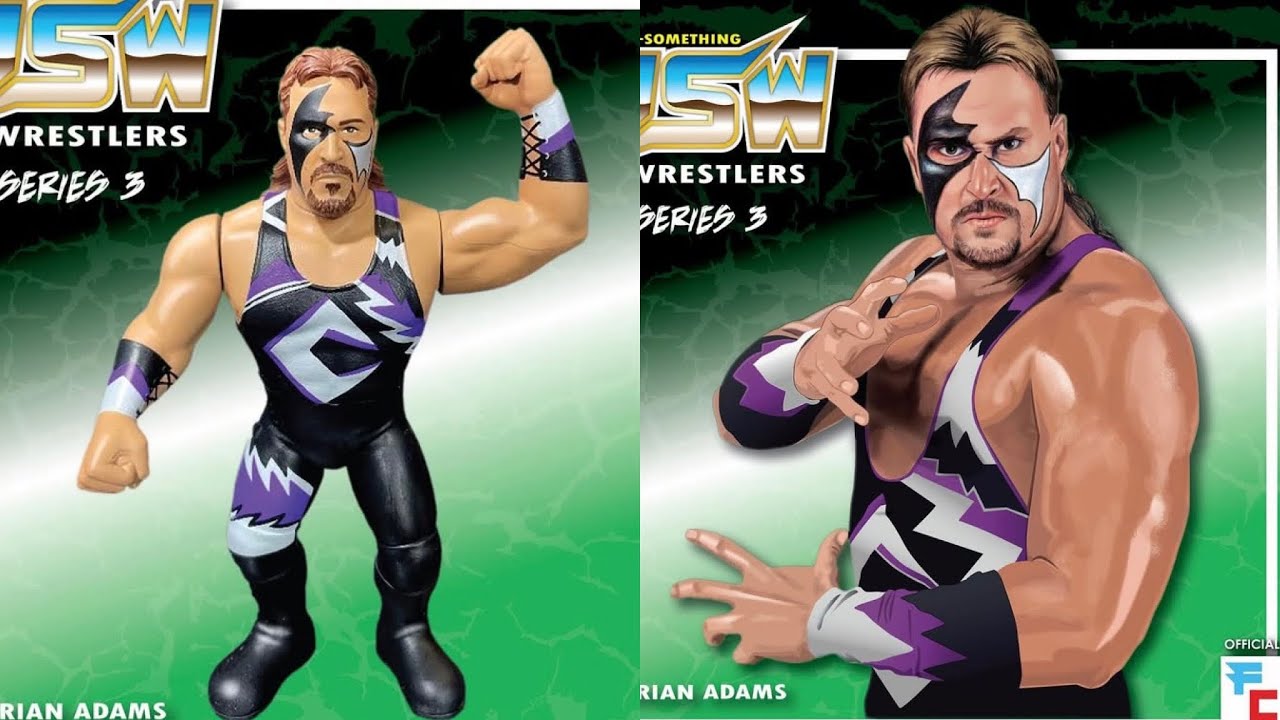 New Wrestling action figures Crush Brian Adams revealed by Figure ...
