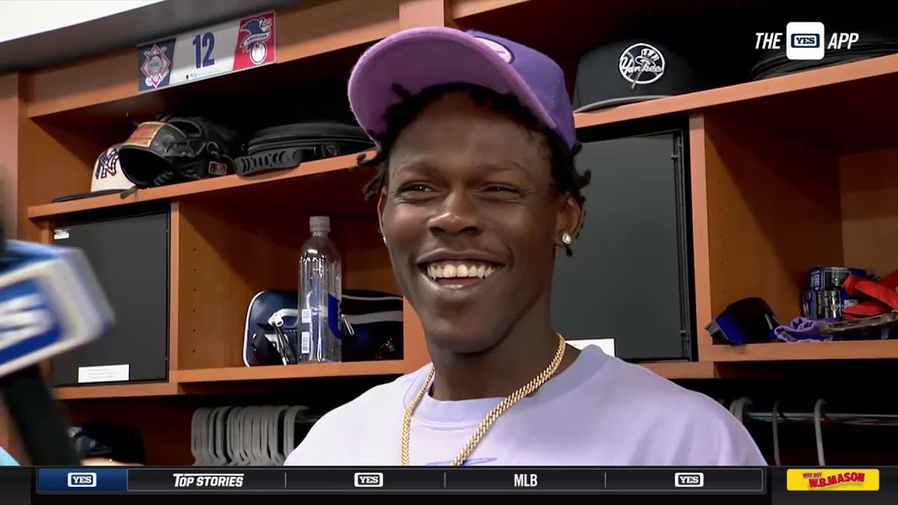 Jazz Chisholm Jr. describes how he felt playing at third base for the ...