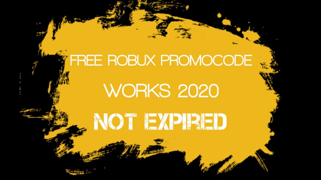 FREE SECRET ROBUX PROMOCODE | WORKS 2020 - YouTube