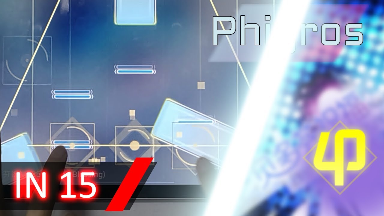 『Phigros / 中国大陆限定曲』贝多芬祝福 (Beethoven Blessing) [IN 15] AP手元 - YouTube