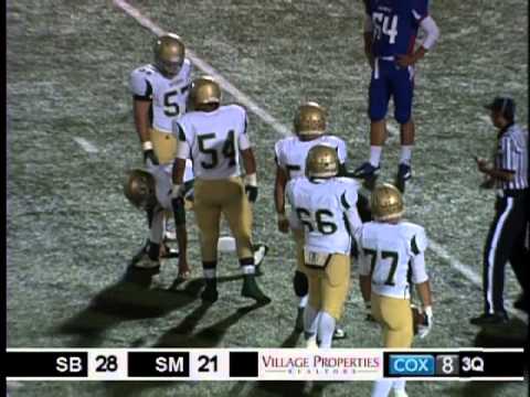 2013 High School Football Santa Barbara vs. San Marcos, "The Big Game ...